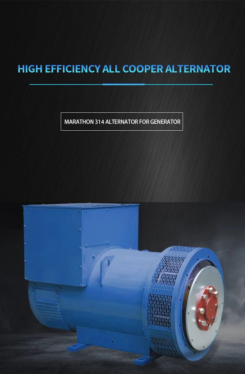 224 Series Brushless AC Alternator - 34kw to 75kw Power