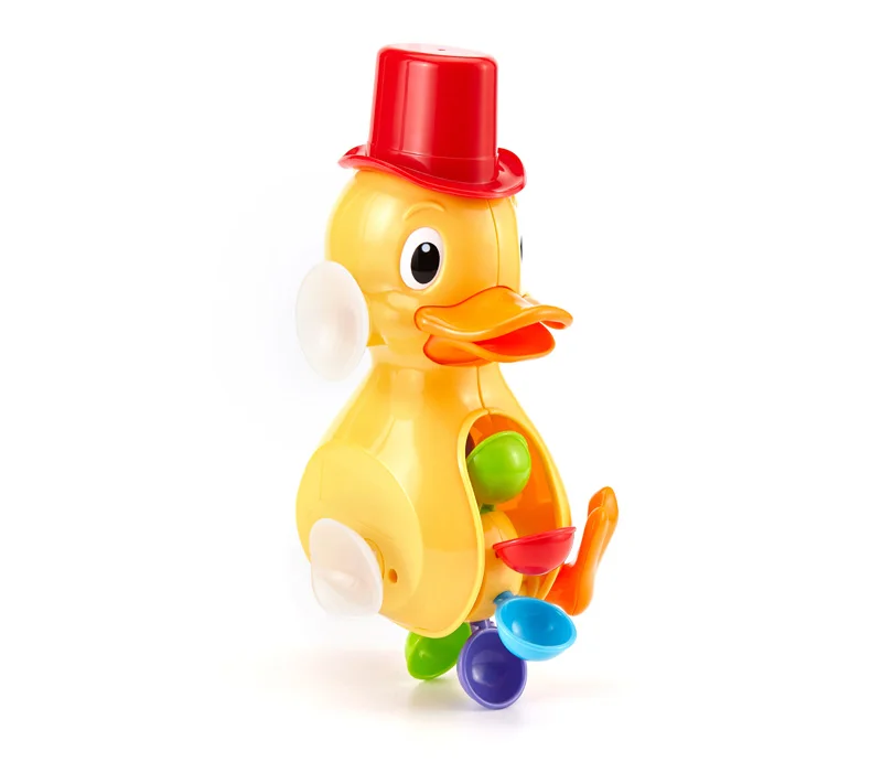 Playgo Splashy Duck Watermill Cartoon Cute Baby Bath Toy Duck Children ...
