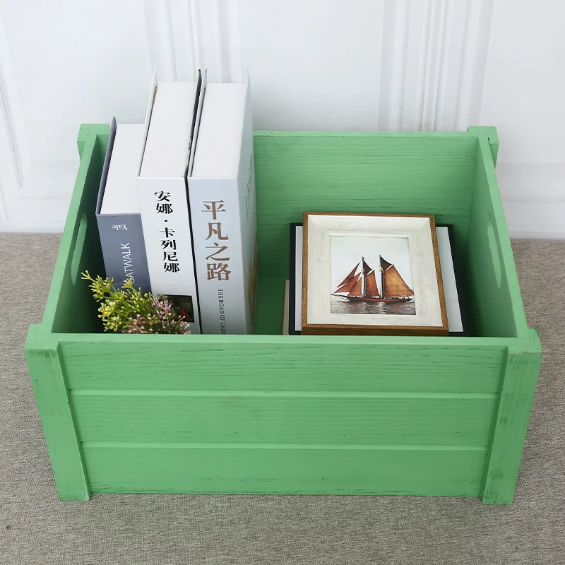 Creative Solid Wood Pen Container Pen Holder Office Student Desktop ...