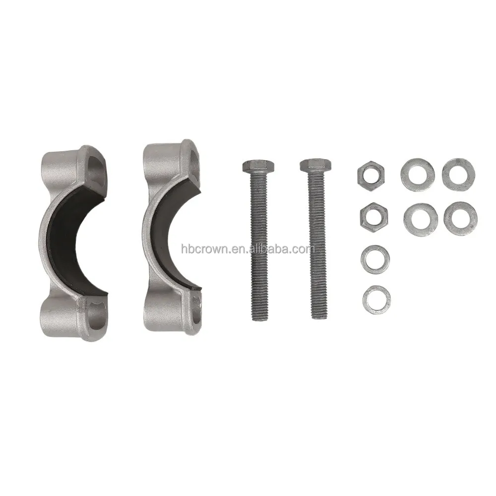 Galvanized Aluminium Alloy Rubber Lined Fixing Pipe Cable Support Cleat ...