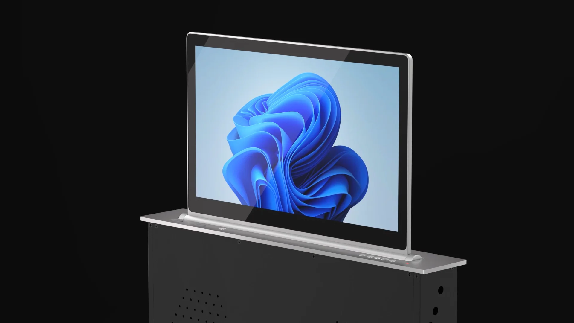 New Model Motorized Computer Lifting Lcd Monitor 15.6 17.3 21.5 Inch ...