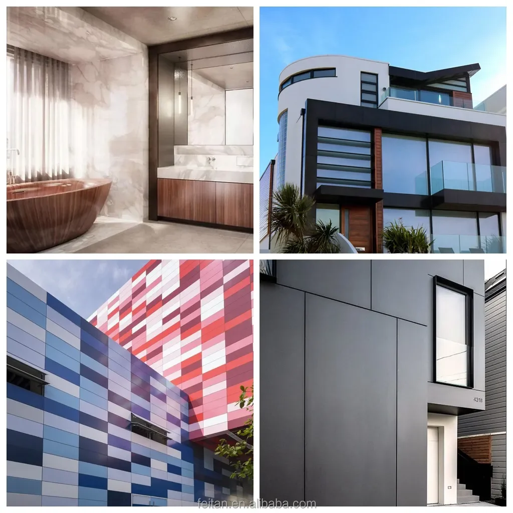 Exterior Wall Cladding Construction Materials Alucobond Sheet - Buy ...