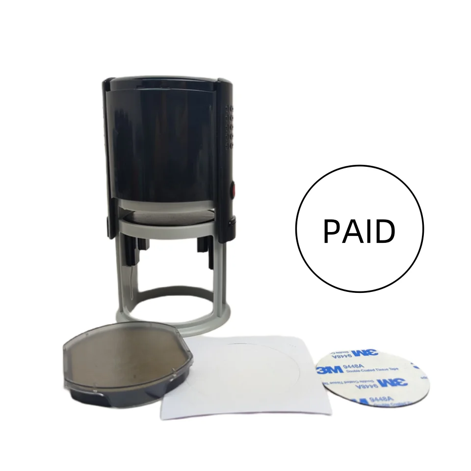 Factory Personalized Design Pre-ink Logo Stamp Blank Stamping Ink Self ...