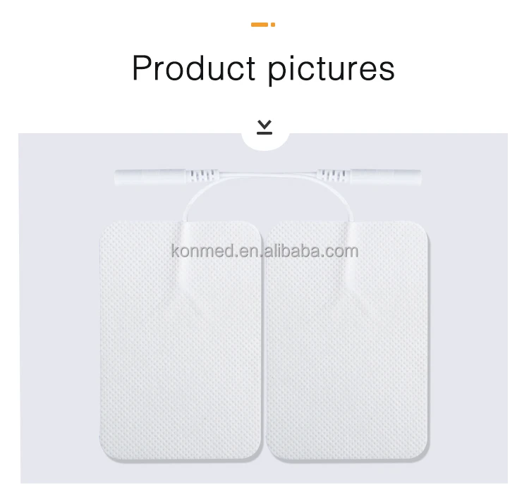 Ce Iso13485 Approved Tens/ems Electrode Pads Muscle Stimulator ...