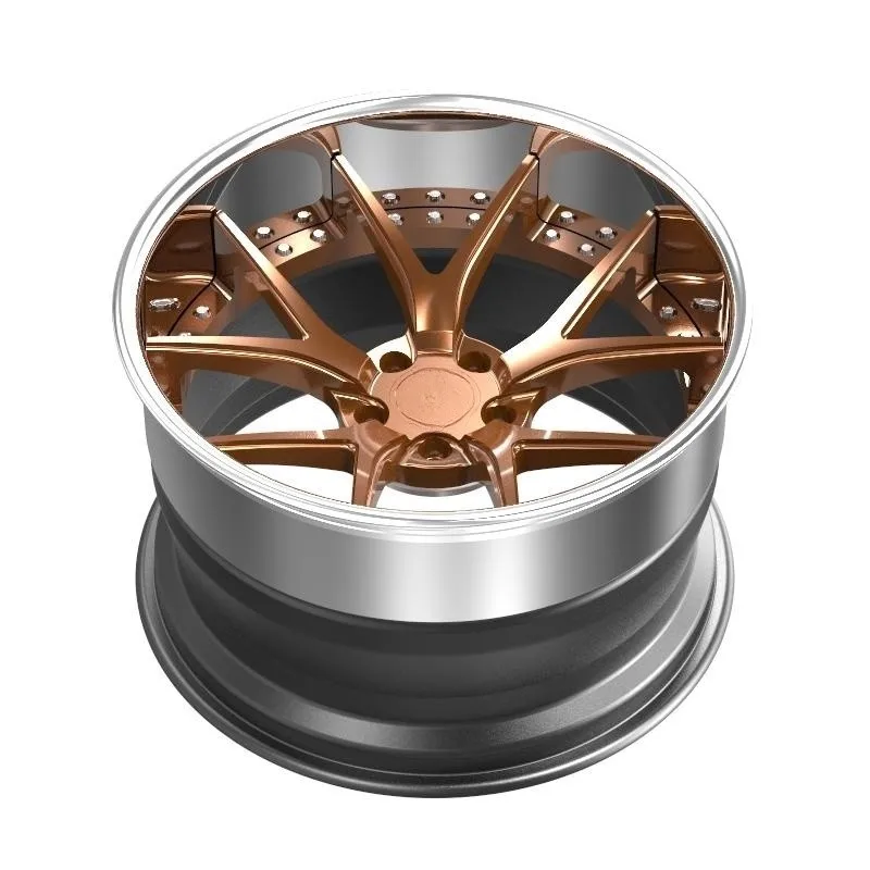 Reverse Mount Mirror Polish Lip Chrome Rose Gold Center Disc Matt Black ...