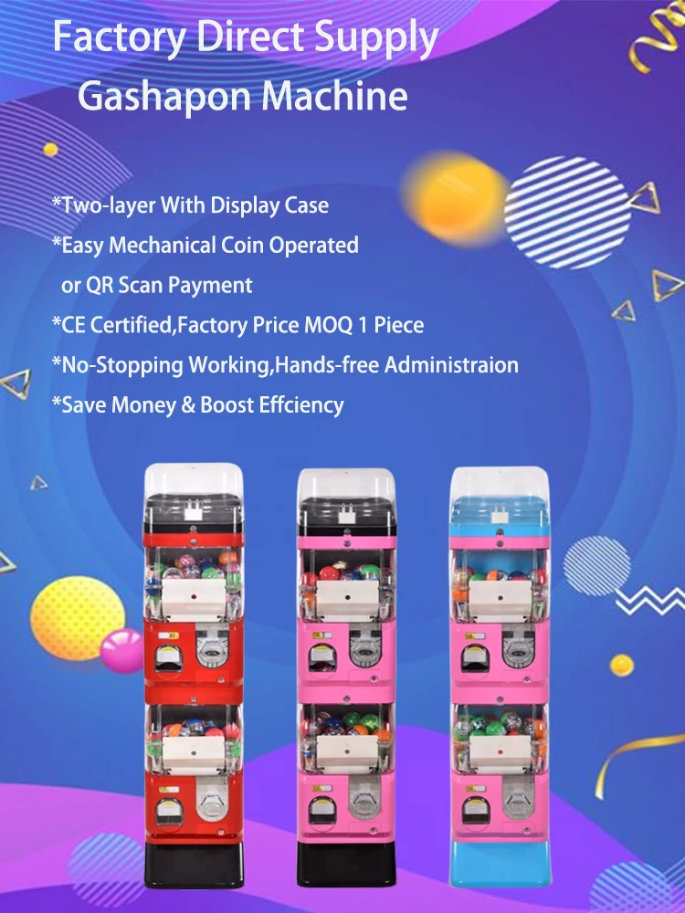 Custom Gashapon Capsule Vending Machine Manufacture Commercial Gachapon ...