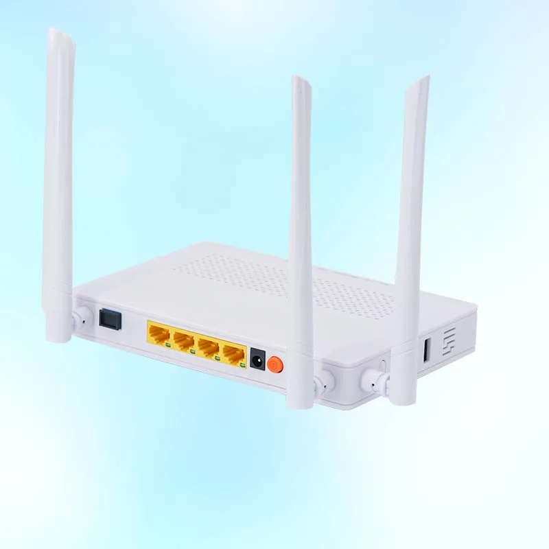 Vsolftth Gpon Modem V-sol 4ge+1usb+wifi5 Ont Optical Network Onu Oem ...