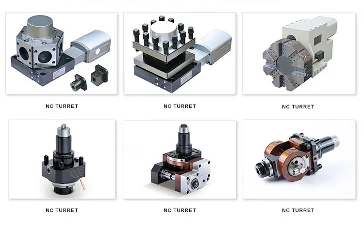 BWD 6 8 Station Electric Tool Horizontal Turret Tool Holder NC Turret ...