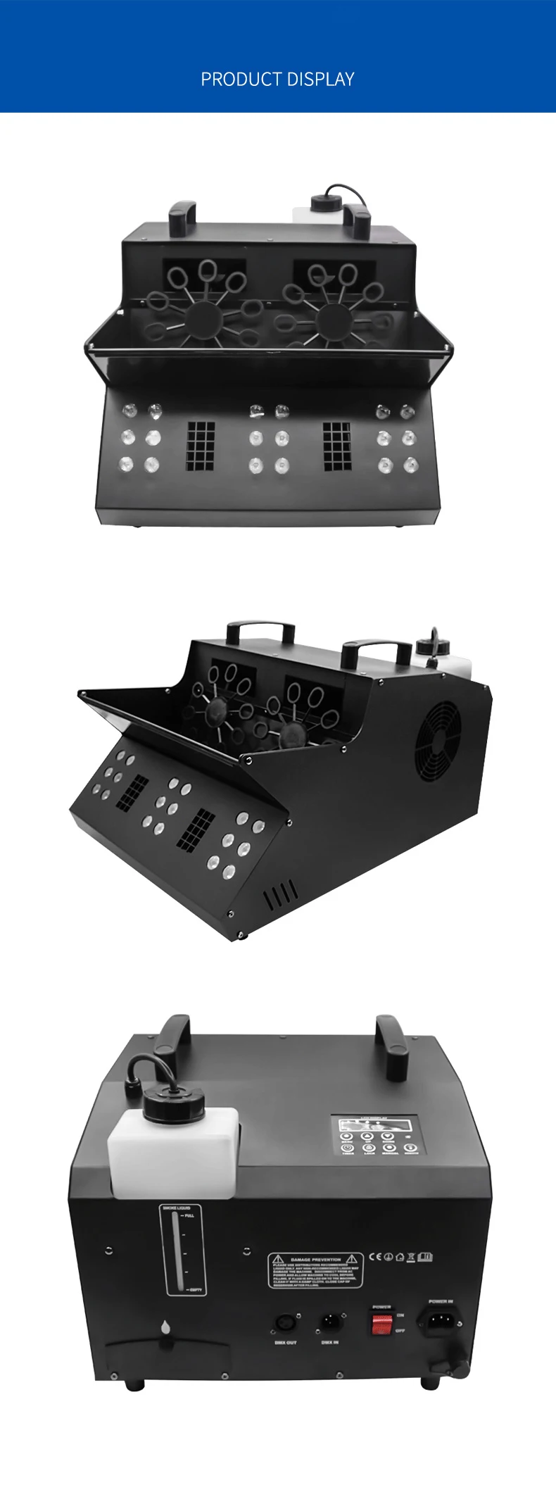 1500w Led Bubble Fog Machine For Party And Wedding Party Wedding Double ...