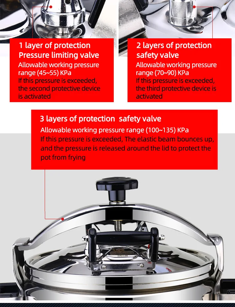 Stainless Steel Pressure Cookers - Durable & Efficient