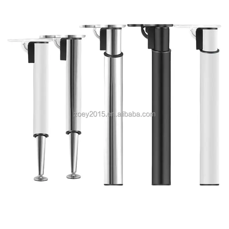 Heavy-duty Folding Table Feet Telescopic Support Legs Adjustable Bar ...