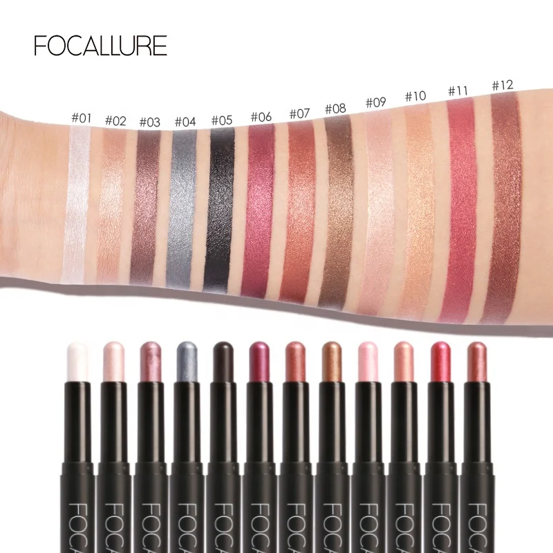 Focallure Fa38 Cream Shimmer Eyeshadow 24 Colors Waterproof Eye Shadow ...