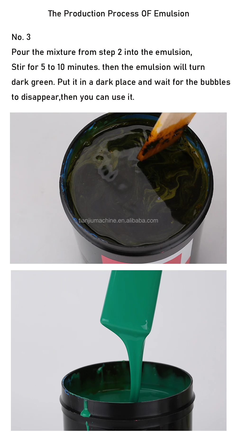 Solvent-resistance Diazonium Photo Gelatin for Screen Printing