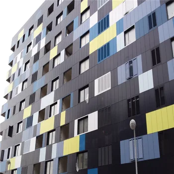 Acm Panel Exterior Cladding Alucobond Installation Partition Wall ...