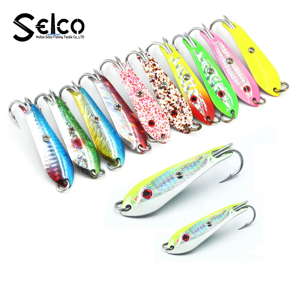 Double Hook Fishing Big Spoons 2"/5cm - Buy Double Hook Fishing Big ...