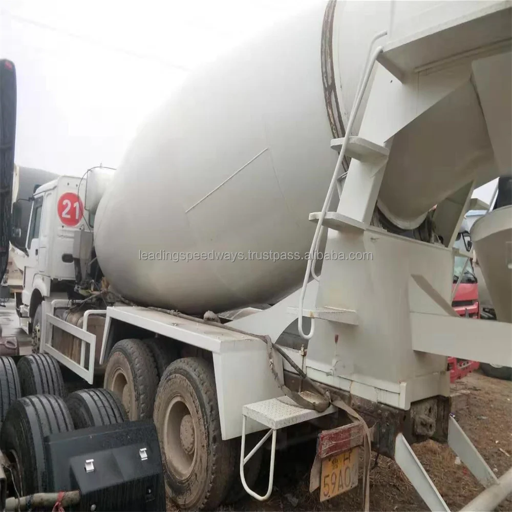 Used Howo 6x4 Mixer Truck For Concrete Transportation And Mixing Concrete Mixer Truck China ...