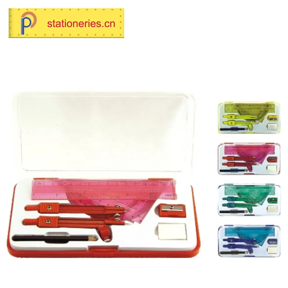 New designer School Math Geometry Compass Set Maths Box| Alibaba.com