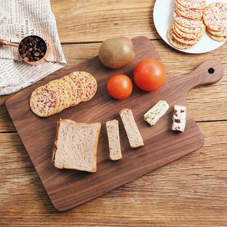 Modern Simple Kitchen with Handle Wooden Multi-function Cutting Board ...