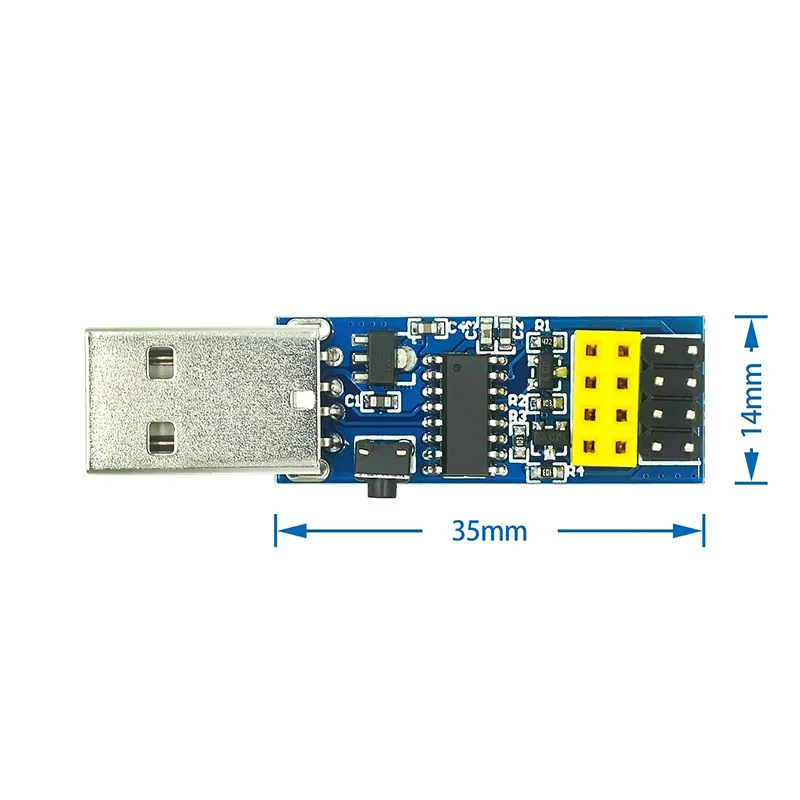Ch340c Usb Esp8266 Esp-01 Esp01s Prog Wifi Downloader Module - Buy Mechanical Keyboard,Ch340c ...