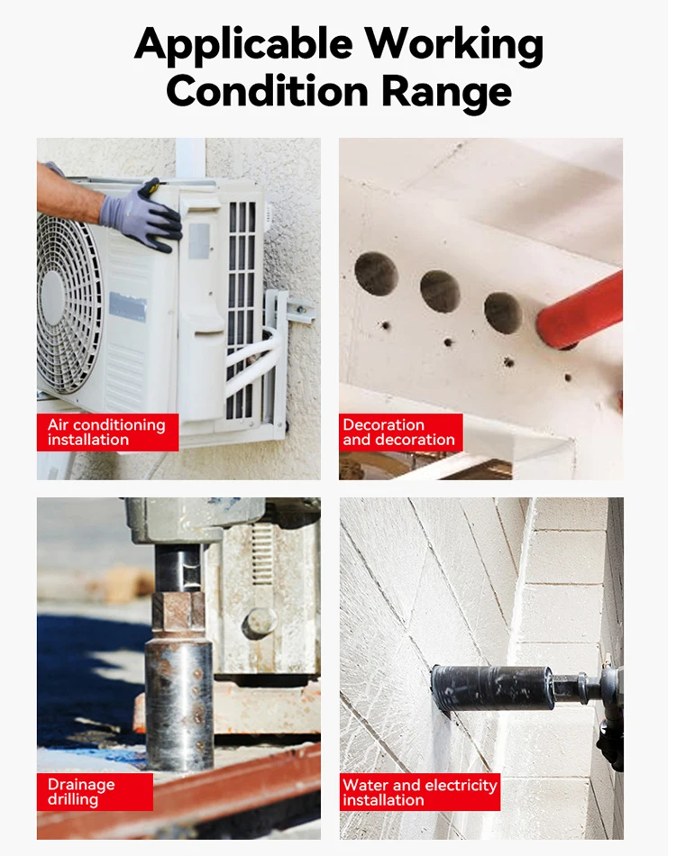 Factory Building Reinforced Concrete Water Source Diamond Core Drill ...