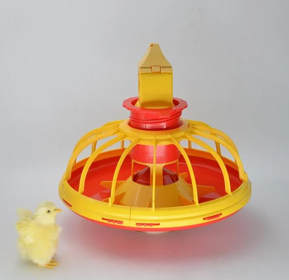 MUHE Automatic Chicken Feeder Pan System - Efficient Poultry Feeding