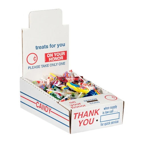 Custom Printed Cardboard Candy Display Box - Fancy Flavors