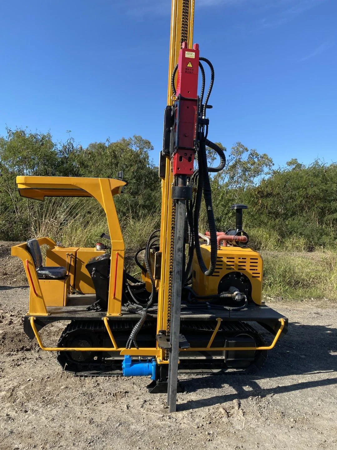 High Efficiency Hydraulic Pile Driving Machine for Construction
