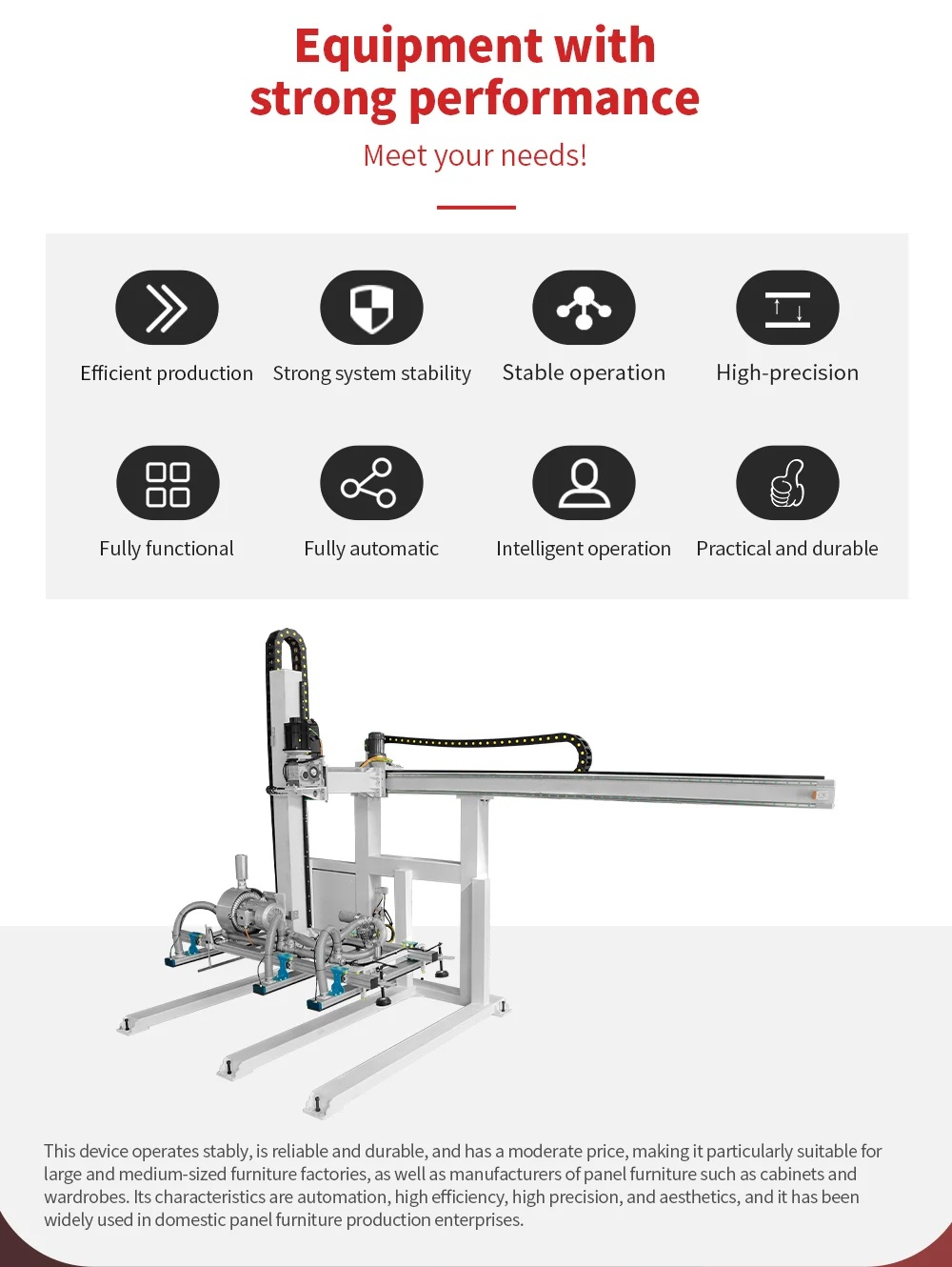 Gantry Manipulator Gantry Robot For Pallets Palletizer Machine - Buy ...