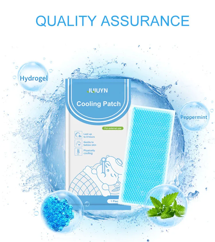 Best Seller Headache Plaster Cool Pad Body Cooling Gel Patch for Kids ...