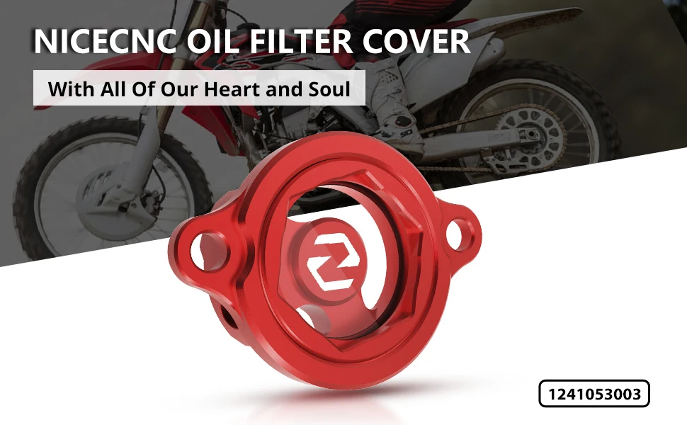 NiceCNC Clear Engine Oil Filter Cover Guard for Honda CRF 250R CRF250R ...