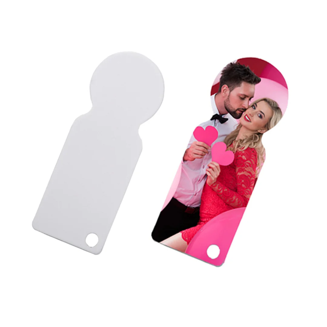 Qualisub Custom Metal Coin Keyring Sublimation Keyring Blanks For ...