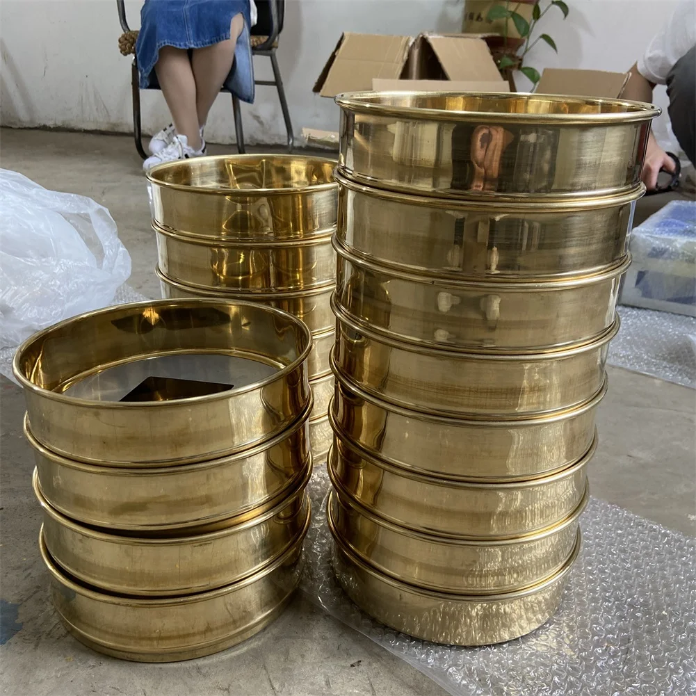 Silver & Copper Corrosion-Resistant Gradation Testing Sieve for Sieve ...