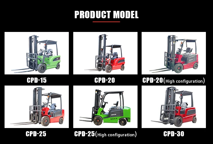 Supplier Electric Forklift Charger Balanced Forklift 3t 5t 1.5t Electric Forklift With Accessory ...