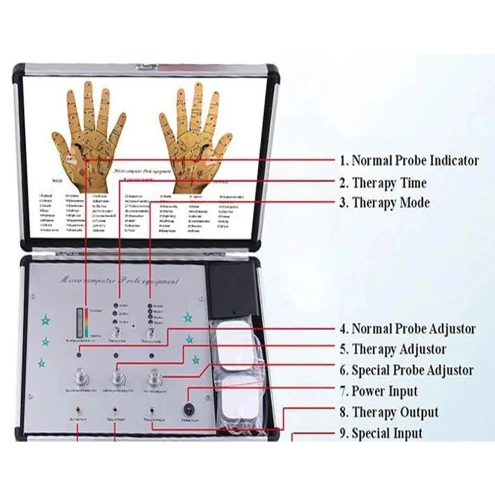 Hand Diagnosis Therapy Device Sub-health Acupuncture Diagnosis Therapy ...