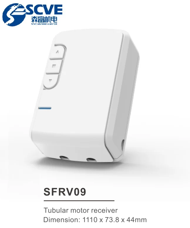 SFRV09 433.92MHz Roller Shutter Motor Wireless Remote Control Receiver ...