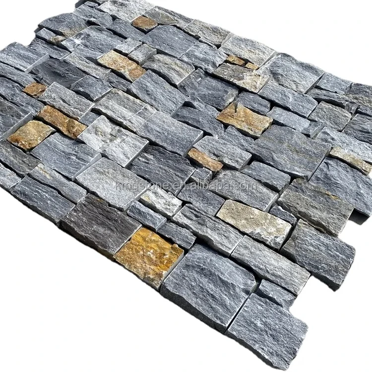 Stone Exterior Wall Cladding Slate Exterior Natural Stone Veneer Sheet ...