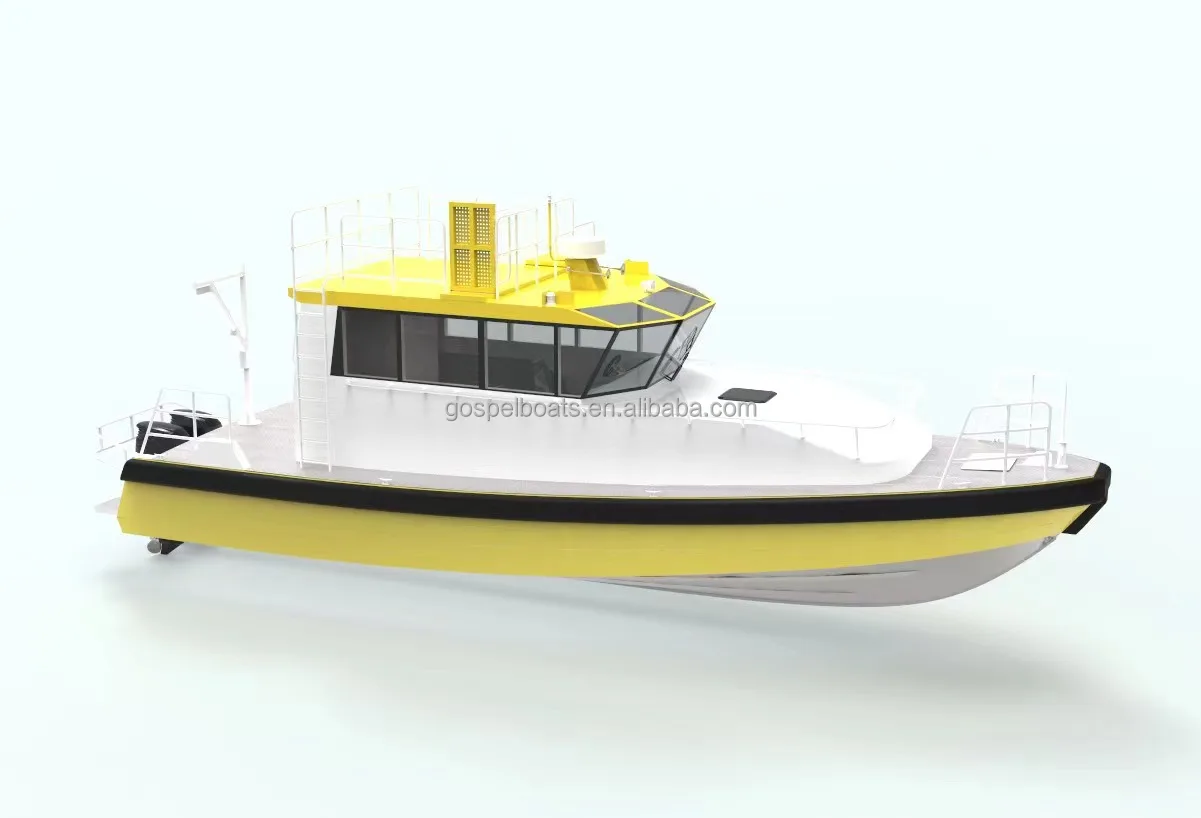 12m Aluminum Pilot Boat for Government and Maritime Patrol - Durable ...