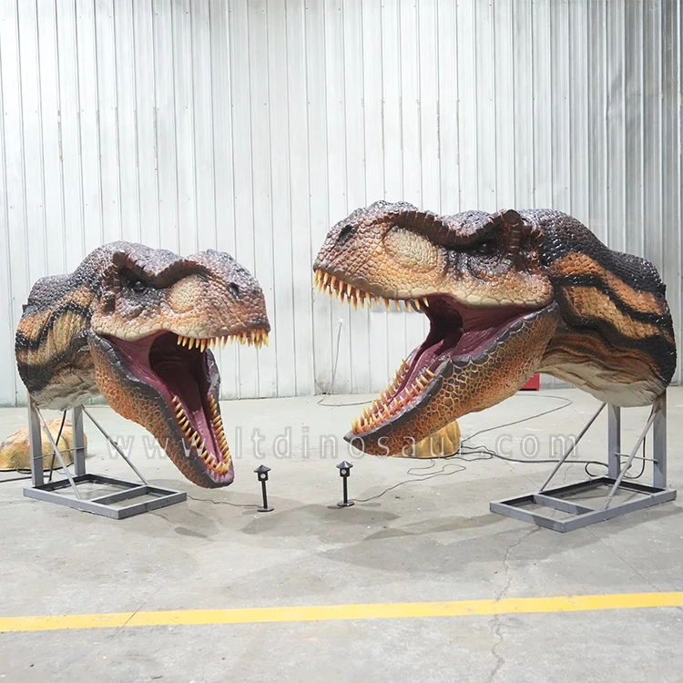 Dinosaur Theme Park - Life Size Animatronic T-Rex Head