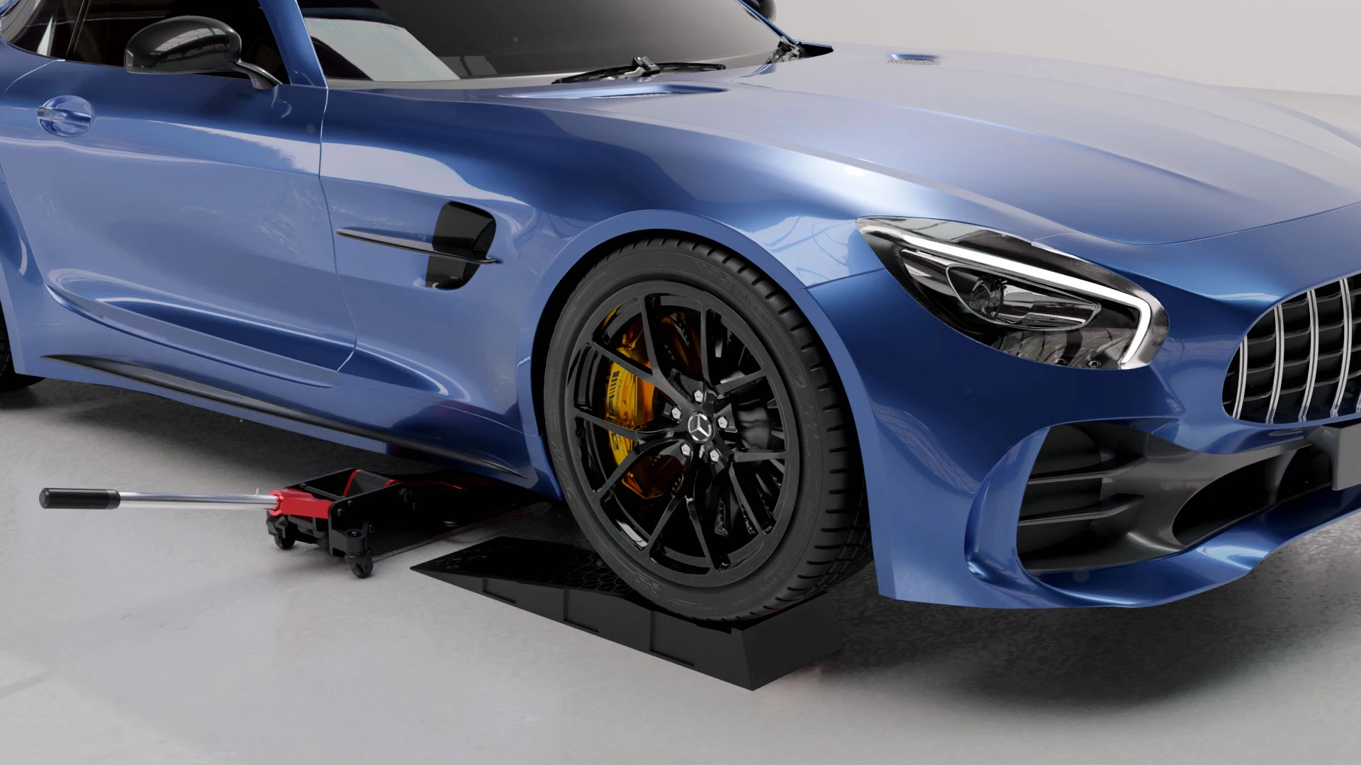 3 Ton Heavy Duty Truck Ramps - Ideal for Vehicle Maintenance