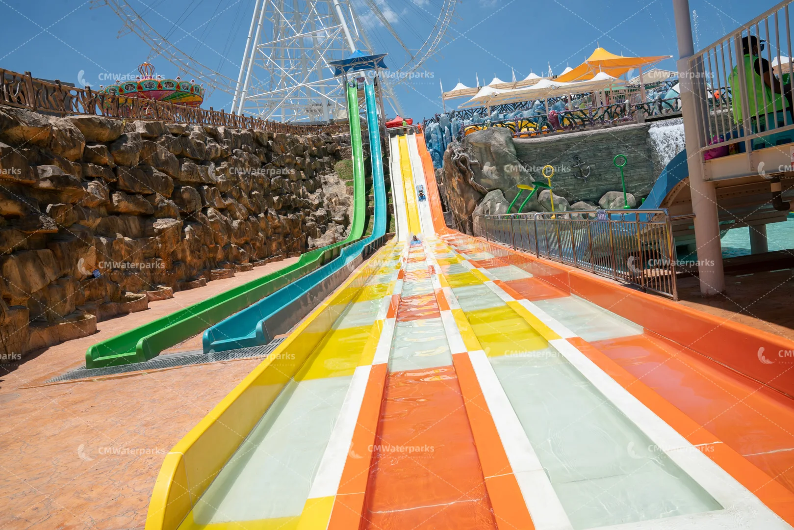 Cmwaterparks Fiberglass Water Play Equipment - Aqua Park Attractions