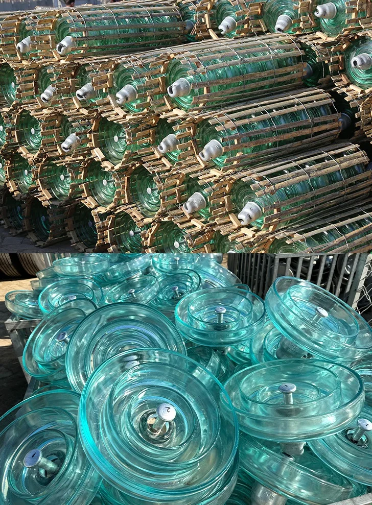 U70BS 210 Transparent Glass Insulators for Lightning Protection & Earthing