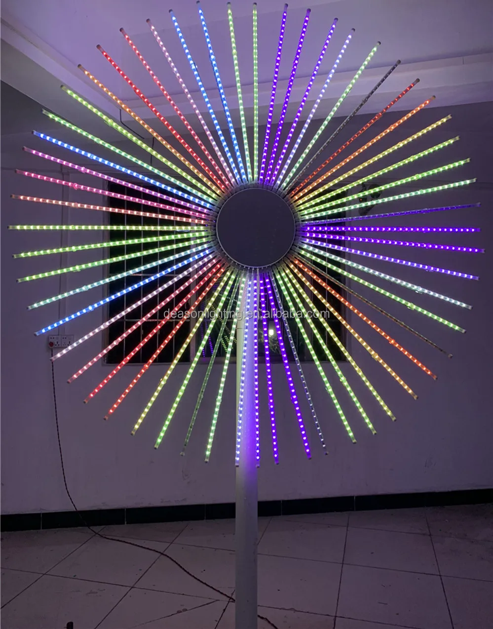 Outdoor Christmas Decoration Led Firework Pole Lighting - Buy Led ...