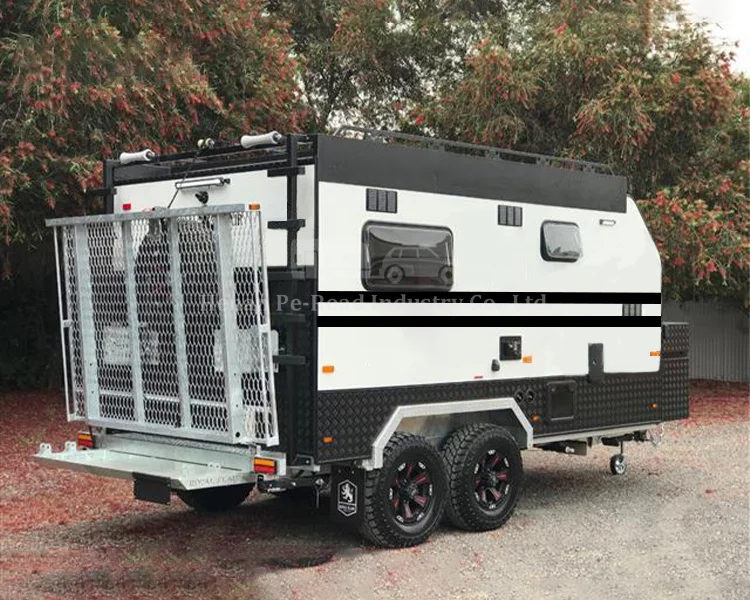 Luxury Toy Hauler Travel Trailer Electric Tray Mover Camper Motorhome ...