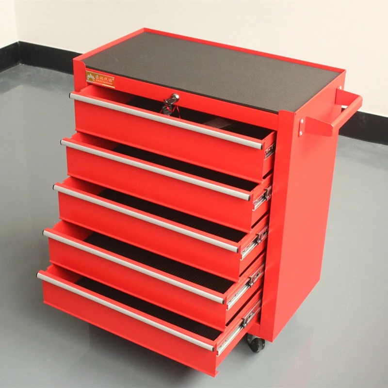 Durable 5-Drawer Tool Cabinet - Customized for Workshop