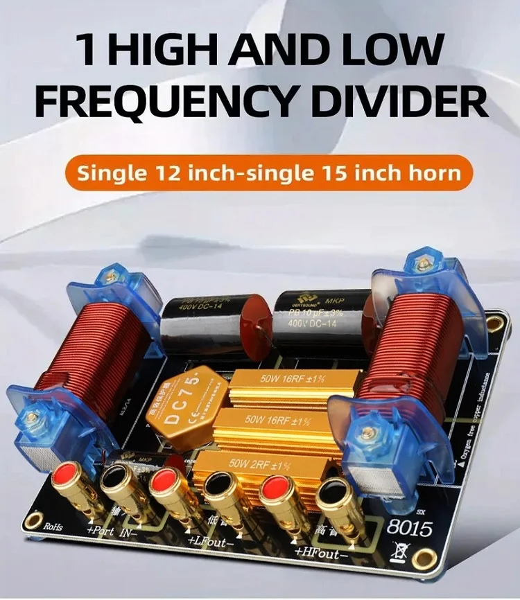 8015 High Audio Passive Crossover Speaker Circuit Network Audio Passive ...