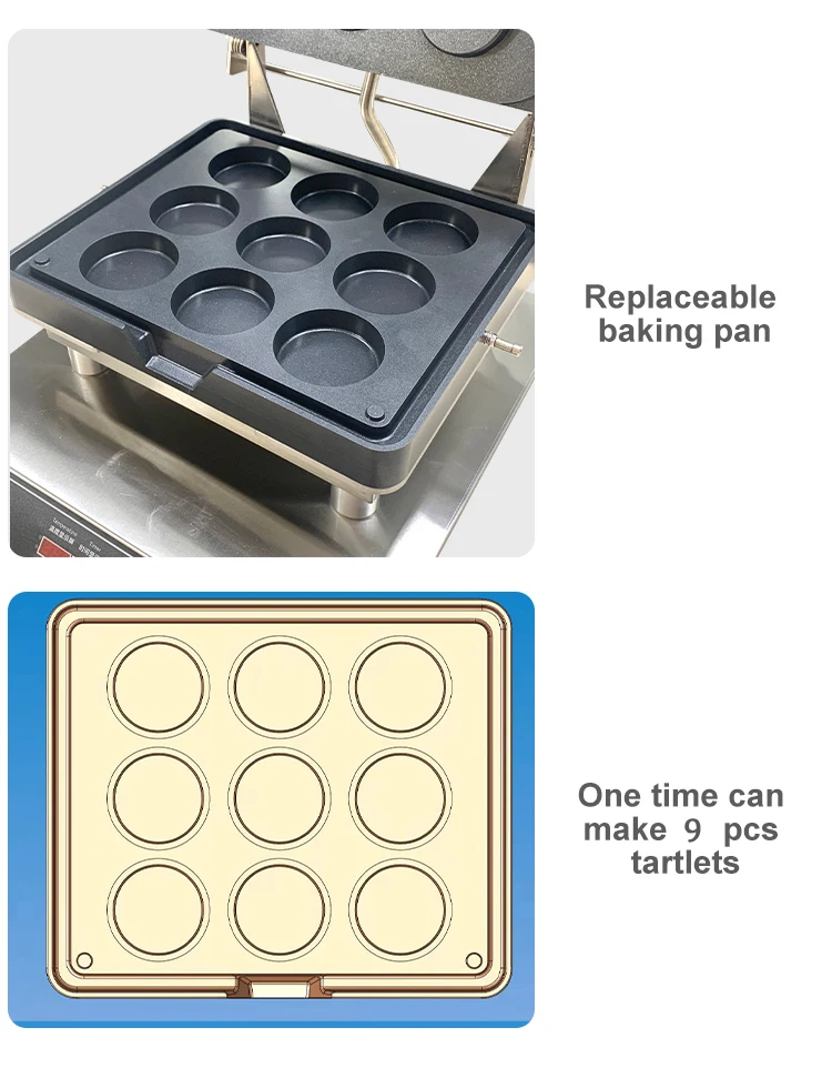 Efficient Tartlets Baking Machine - Easy to Operate