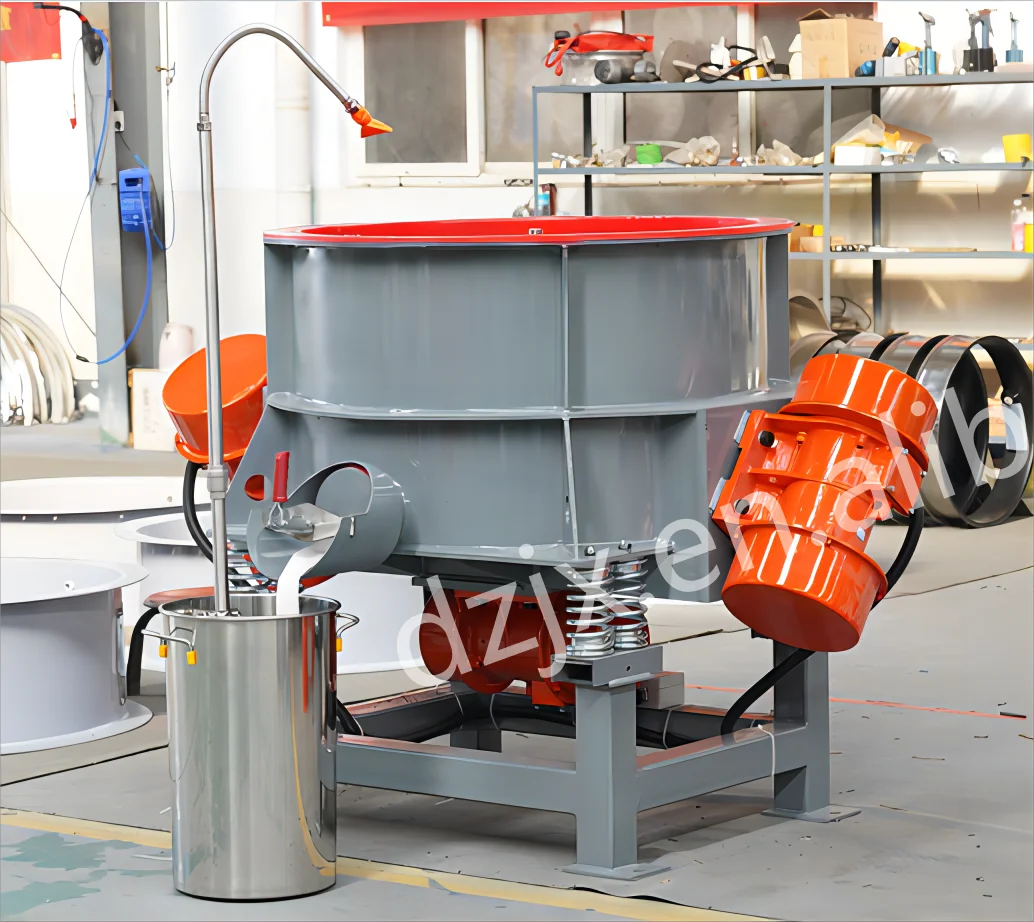 DZJX Automobile Hub Rim Renew Vibro Grinding Polishing Machine