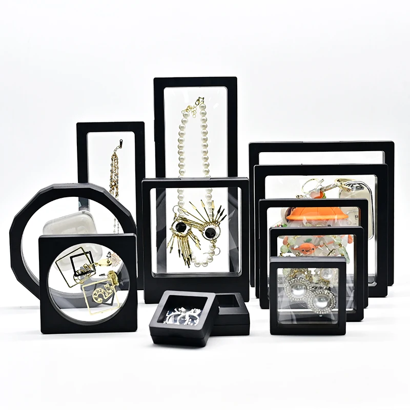 3D Floating Frame Display Case - Customizable Jewelry Box