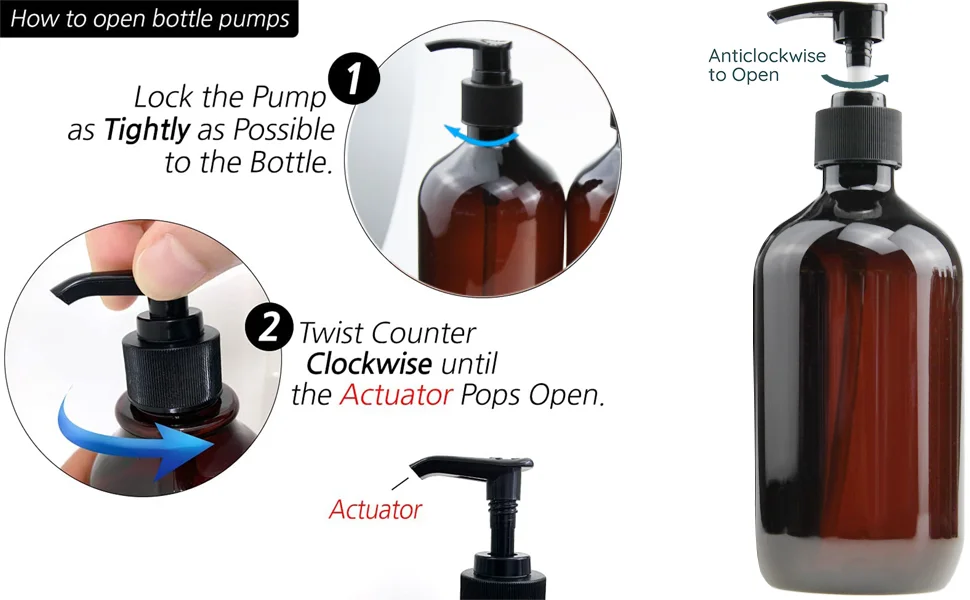 Wholesale Luxury Eco Pcr Shampoo Packaging Empty Lotion Bottles With ...