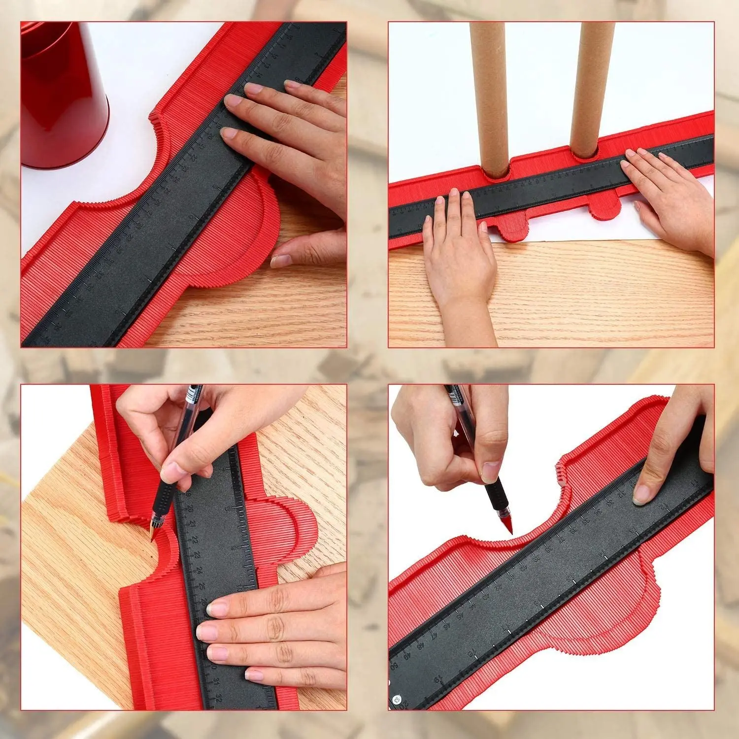 Contour Gauge 20 Inch Shapes Tools Wood Marking Tool Contour Duplicate ...